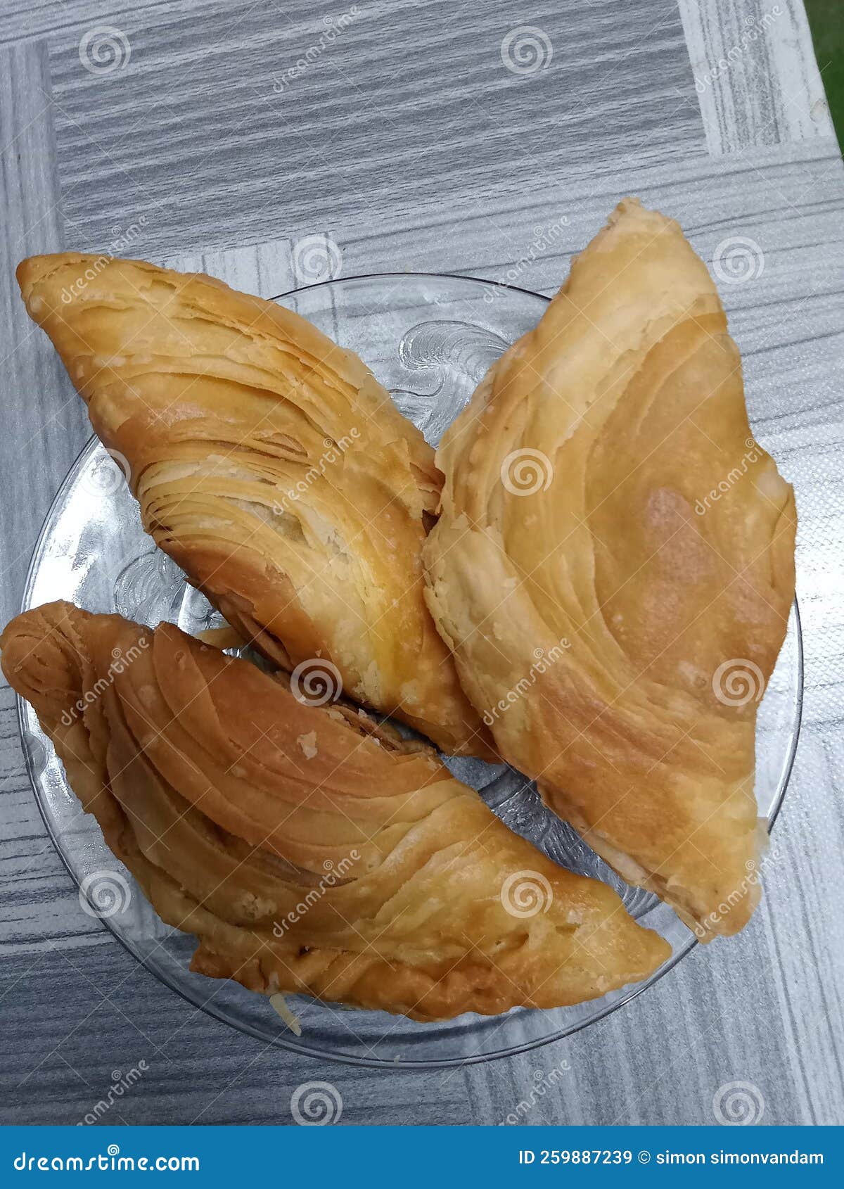 Big curry puff stock image. Image of cuisine, buttercream - 259887239