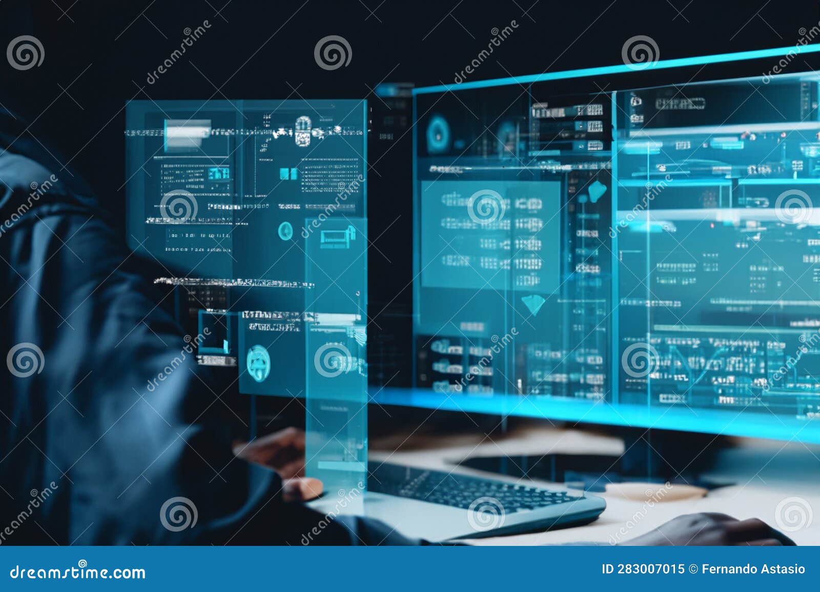 Big Data Analysis with AI Technology for Business Analytics. Virtual ...