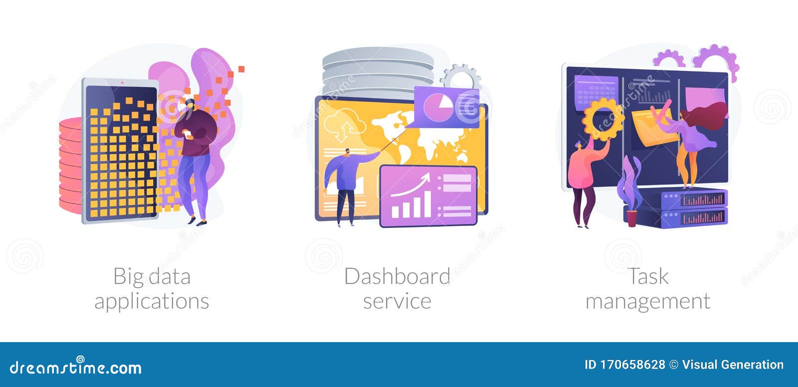 Big Data Analysis and Tools Vector Concept Metaphors Stock Vector ...