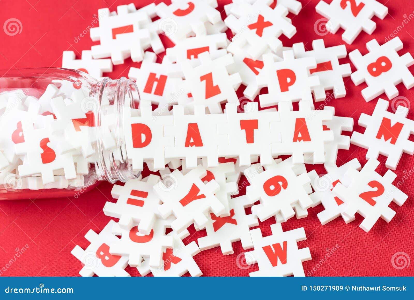 Big Data Analysis, Unstructured Database Processing Metaphor, Large ...