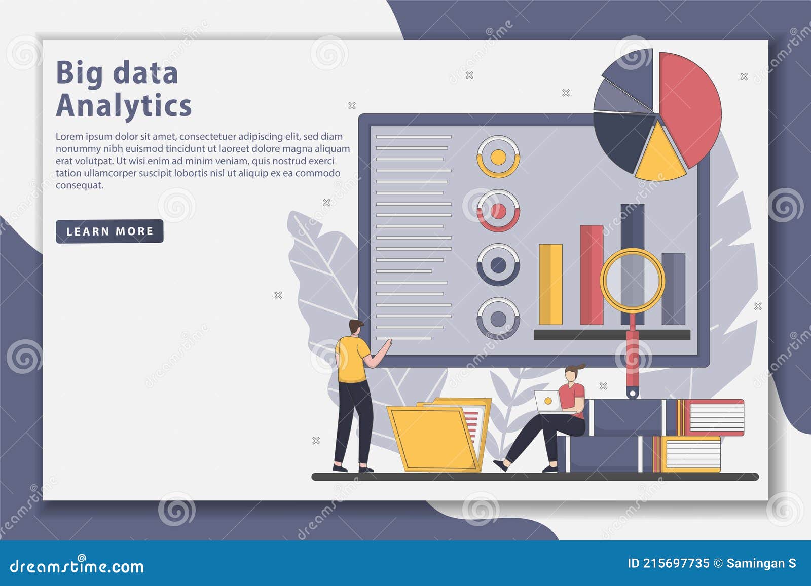 Modern Flat Style Design Illustration Stock Vector - Illustration of ...