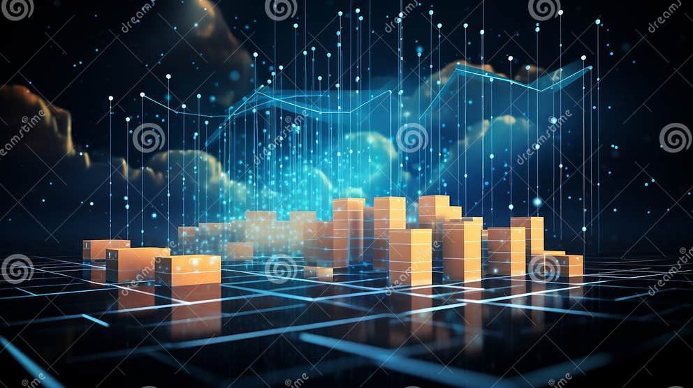 Big Data Analytics and Business Intelligence Concept with Chart and ...