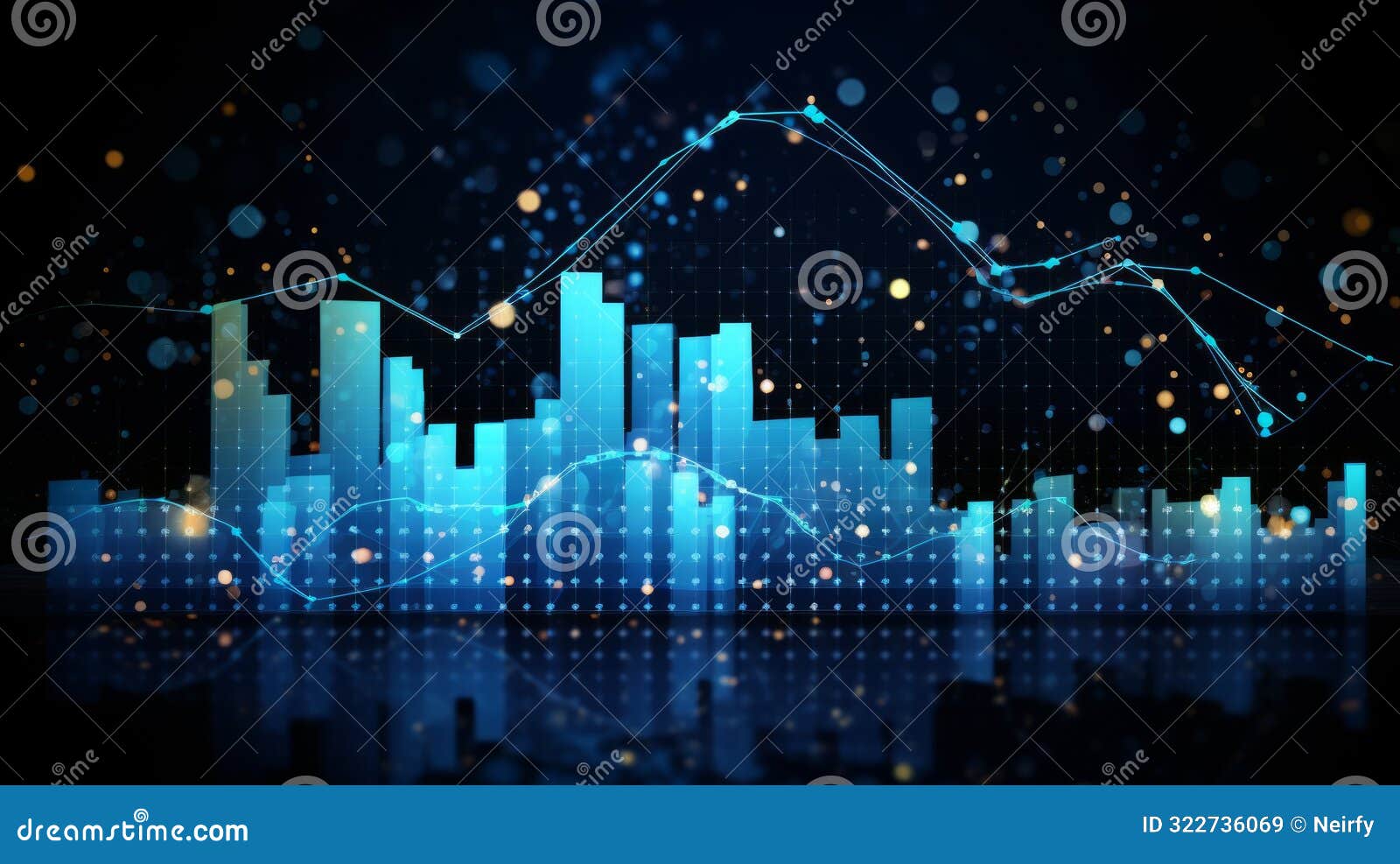 Big Data Analytics and Business Intelligence Concept with Chart and ...