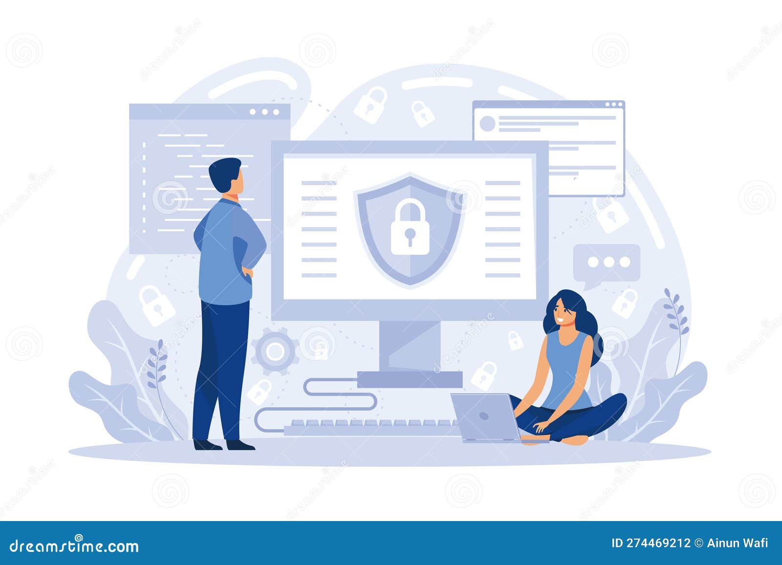 Big Data Analytics Platform, Data Management and Protection Creative ...