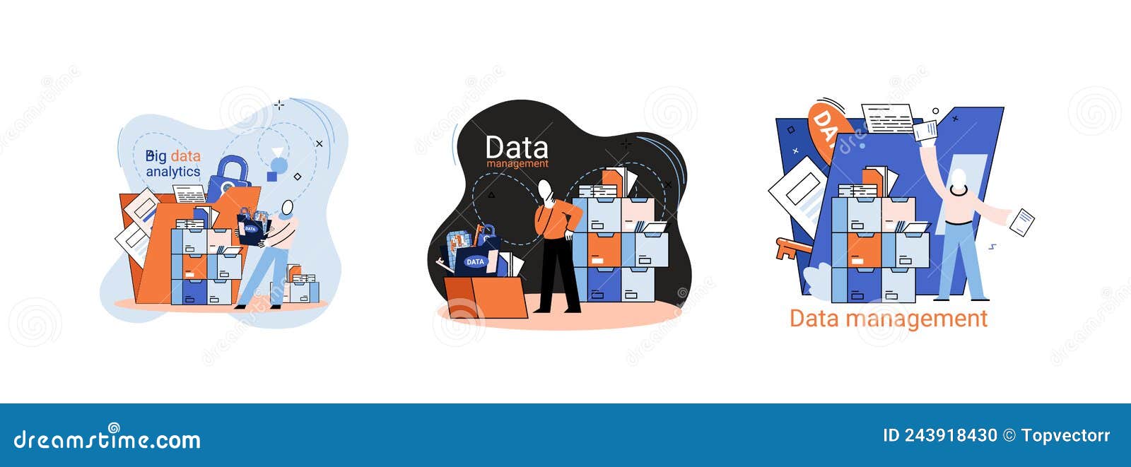 Big Data Analytics Platform, Data Management and Protection Creative ...