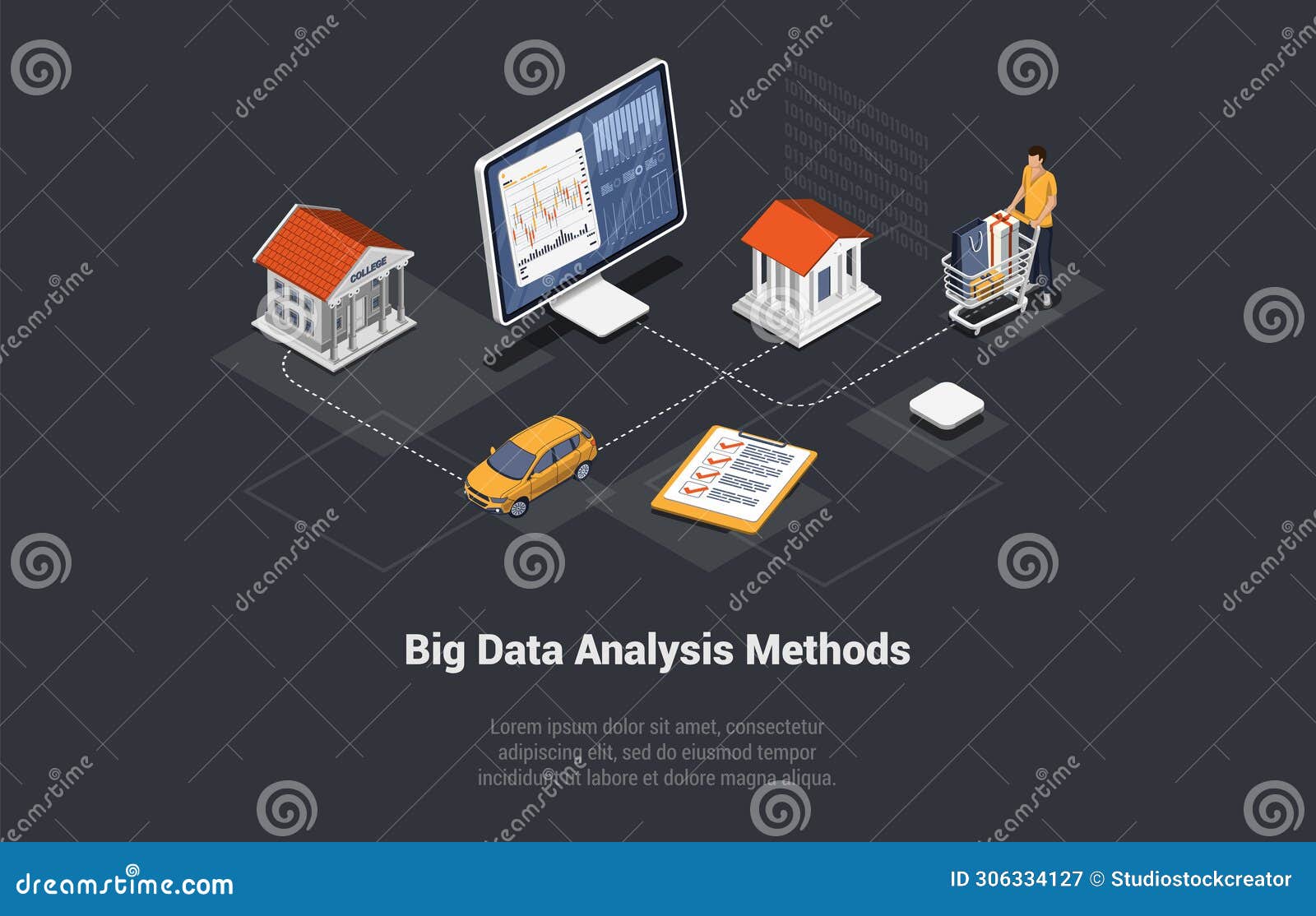 Big Data Analyzing Methods, Information Sorting Visualization. Social ...