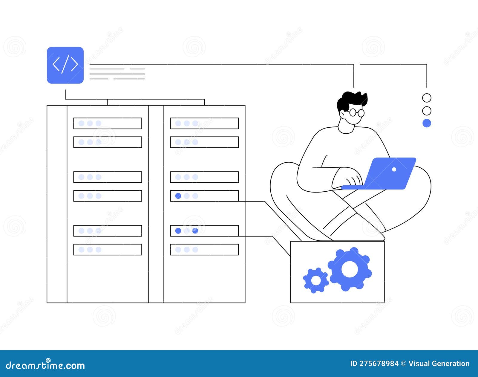 Big Data Applications Abstract Concept Vector Illustration. Stock Vector - Illustration of ...