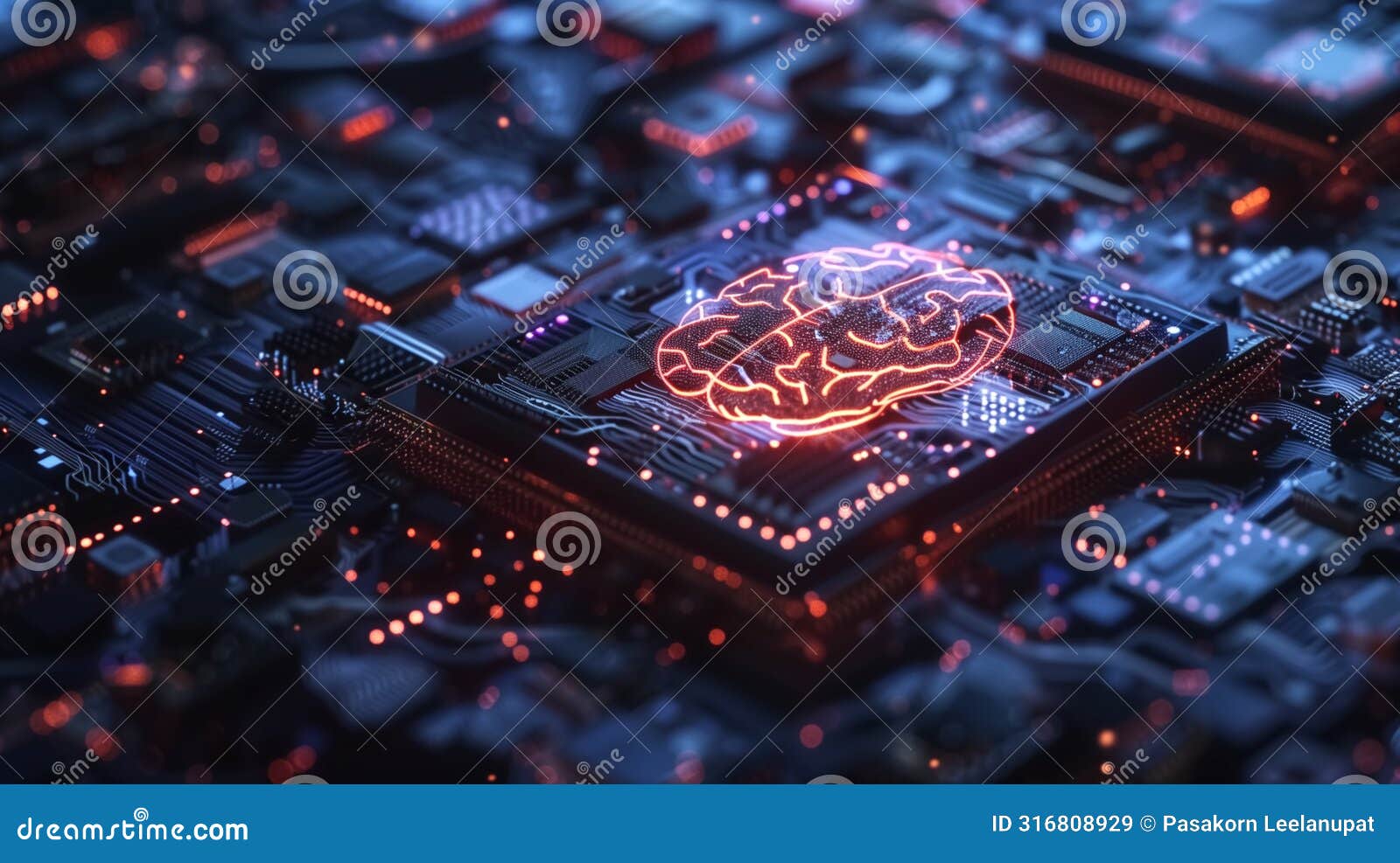 Big Data and Artificial Intelligence Concept. Human Brain Glowin Stock ... Big Data and Artificial Intelligence Concept. Human Brain Glowin Stock ...