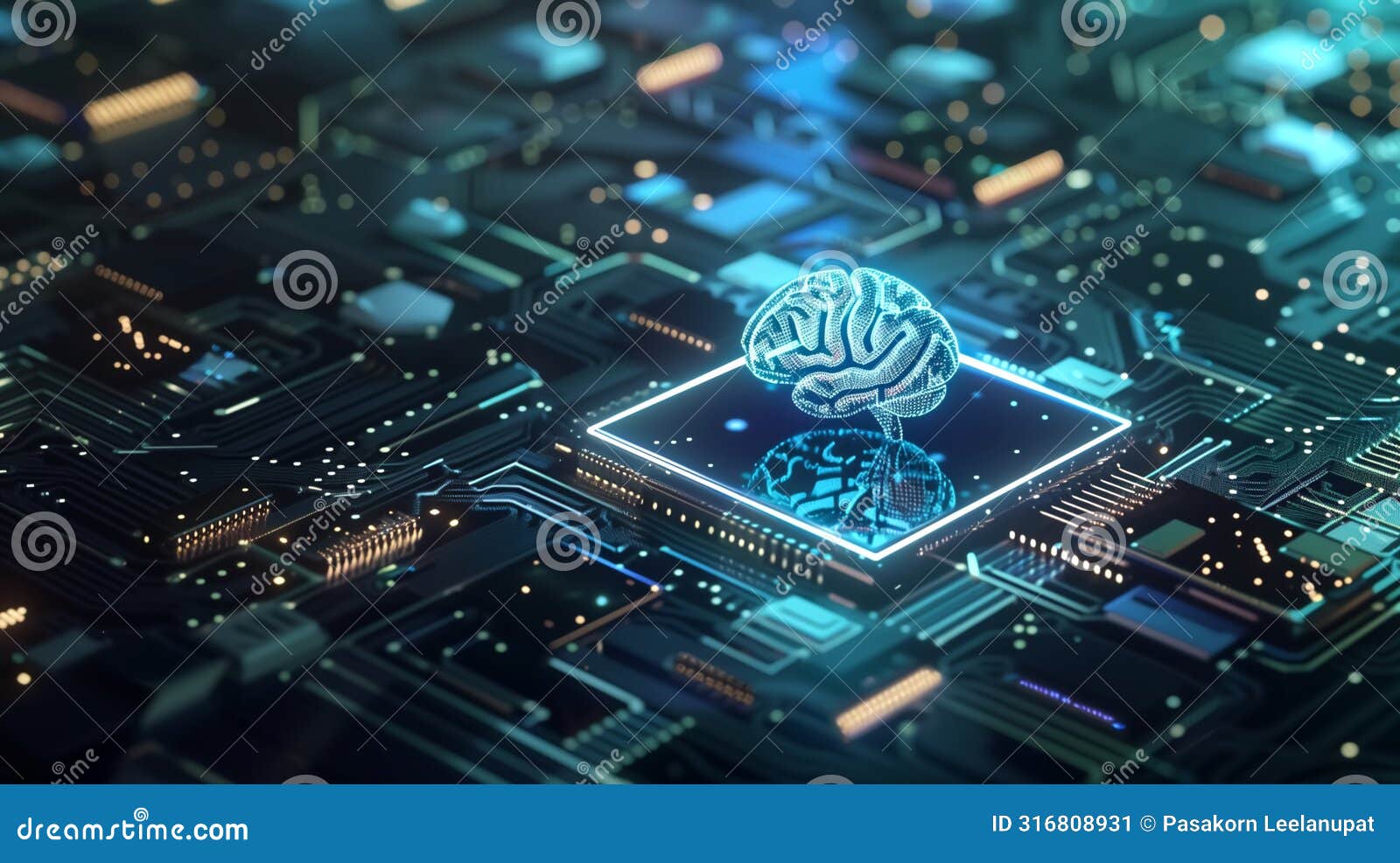 Big Data and Artificial Intelligence Concept. Human Brain Glowin Stock ... Big Data and Artificial Intelligence Concept. Human Brain Glowin Stock ...