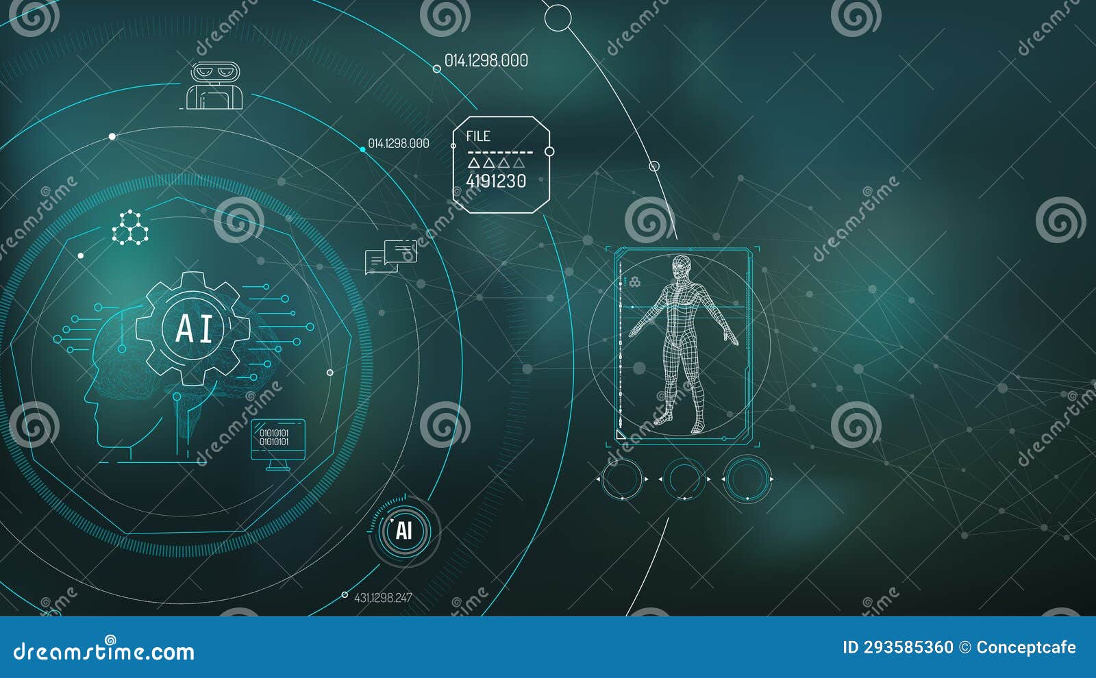 Virtual Infographics with Artificial Intelligence and 3D Human Model ...