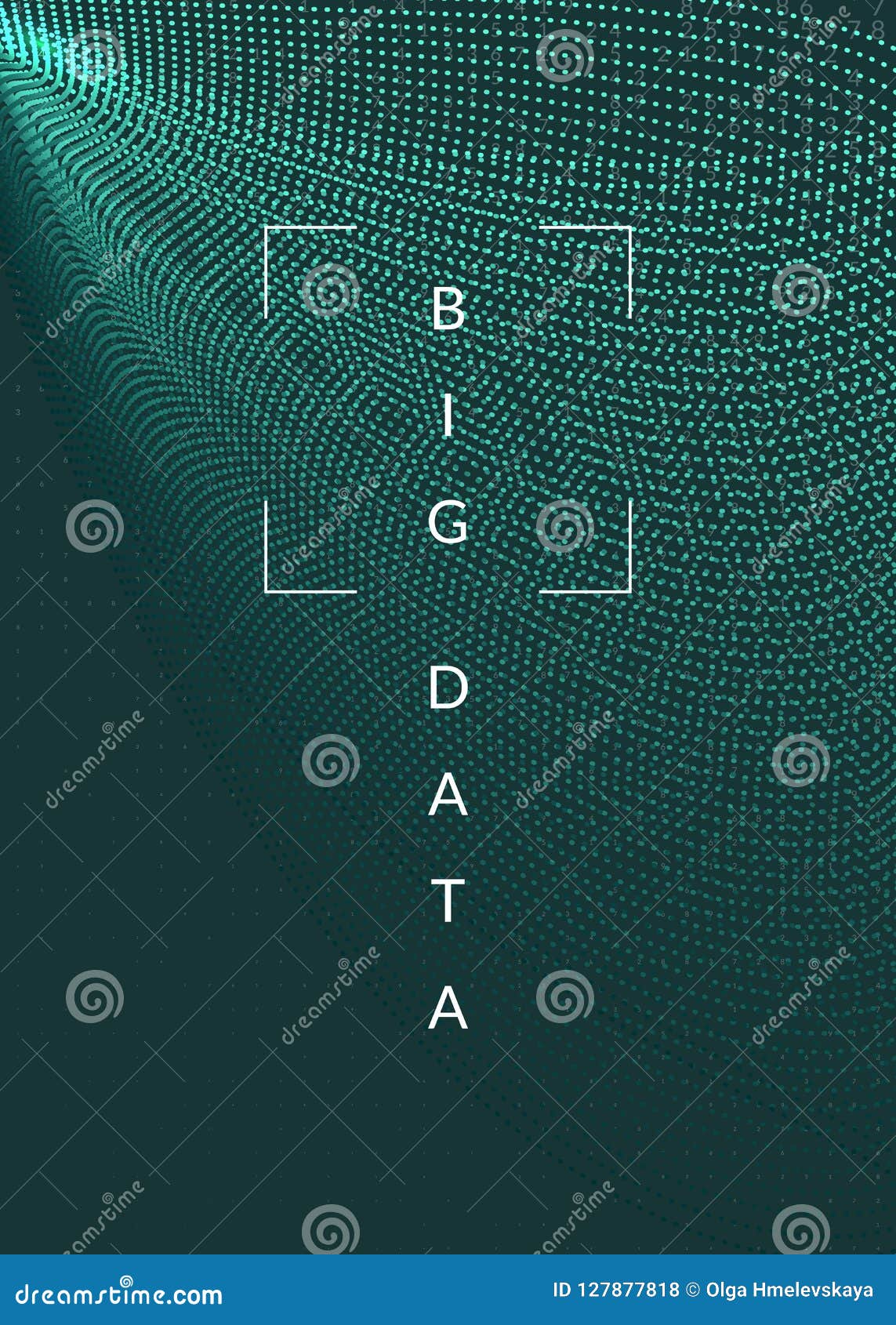 Big Data Background. Technology for Visualization, Artificial in Stock ...
