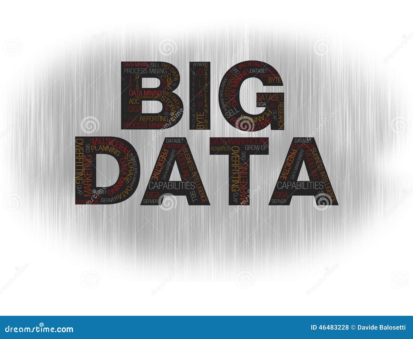 Big data black stock illustration. Illustration of mining - 46483228