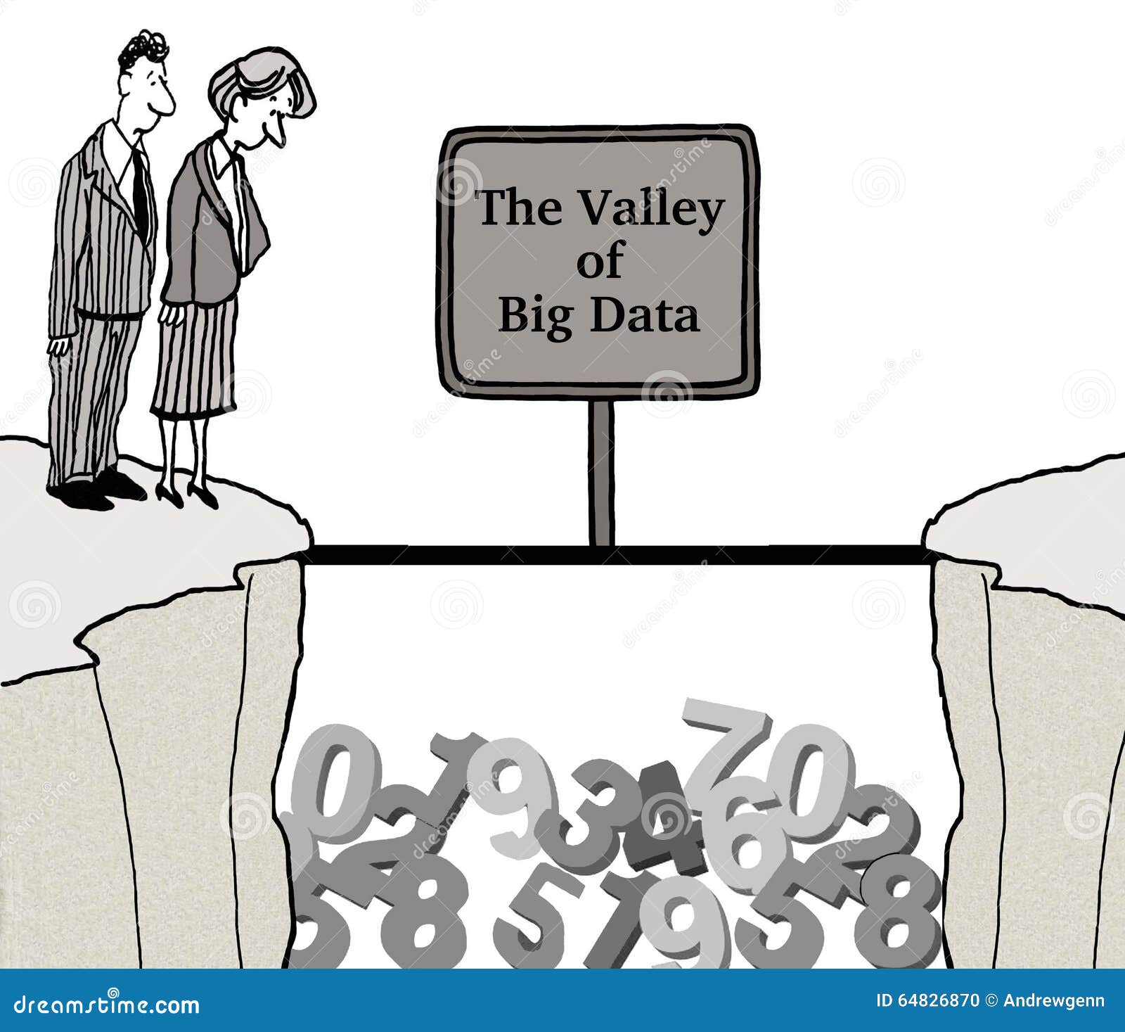 Big Data stock illustration. Illustration of analyze - 64826870