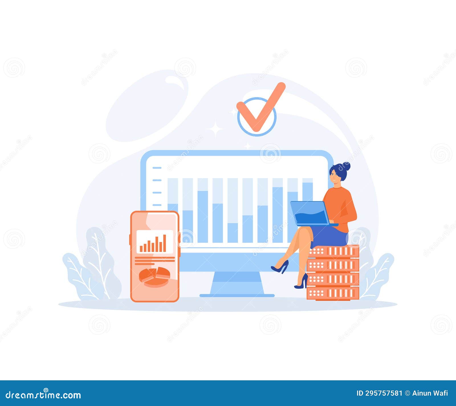 Big Data And Cloud Computing Business Characters Using Remote Servers