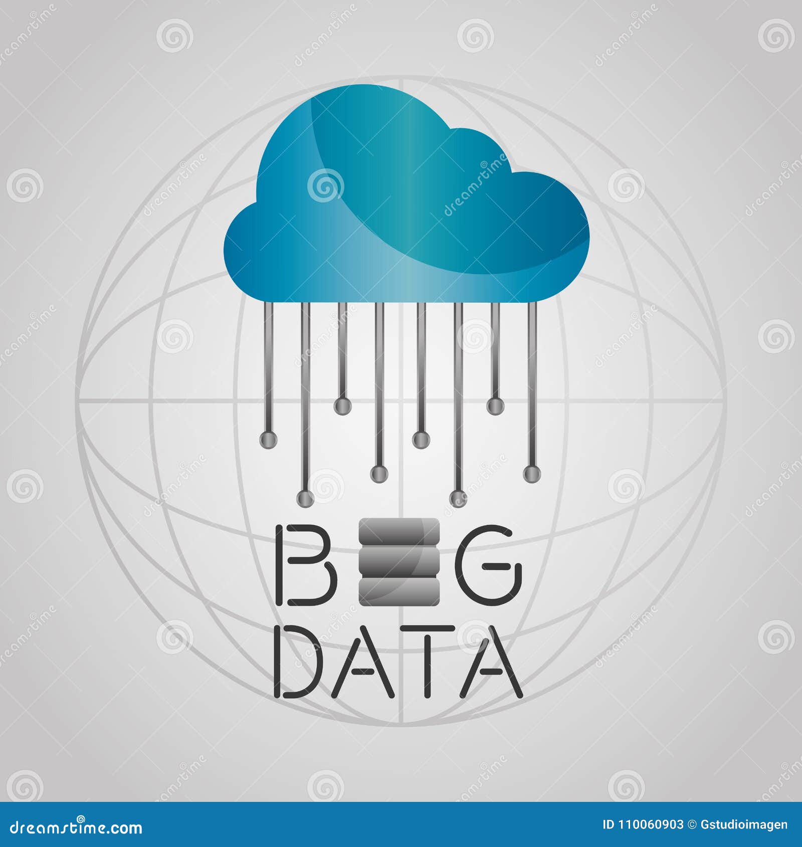 Big Data Cloud Storage Information Globe Connection Stock Vector ... Big Data Cloud Storage Information Globe Connection Stock Vector ...