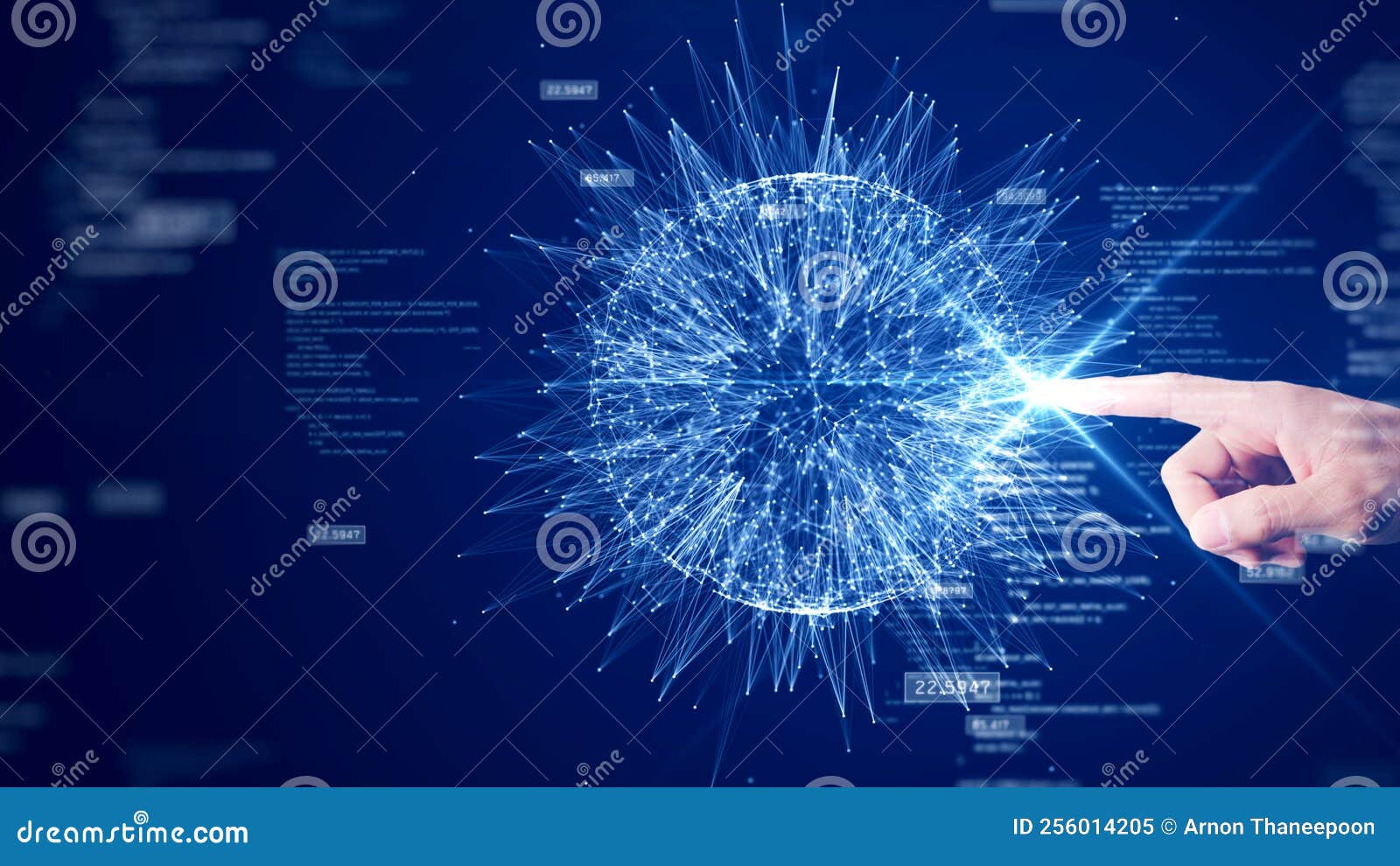 Big Data Collection Technology Concept it is a Powerful Computing ...