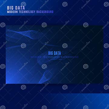 Big Data Concept Background. Digital Technology Abstract Background ...