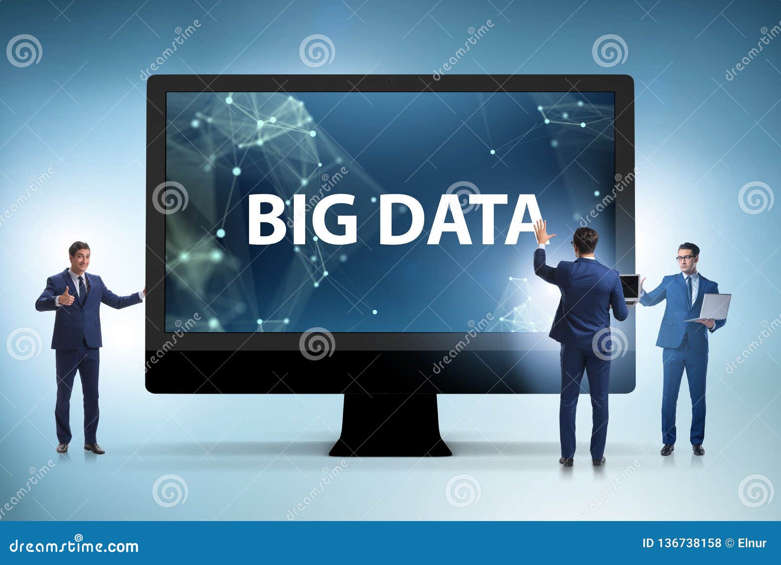 The Big Data Concept with Data Mining Analyst Stock Photo - Image of ...