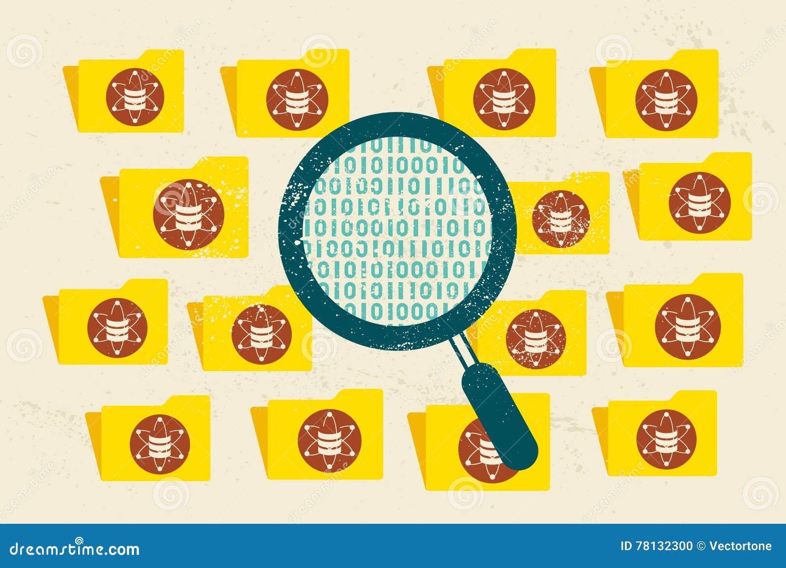 Big Data, Data Science and Communication Concept. Stock Vector ...