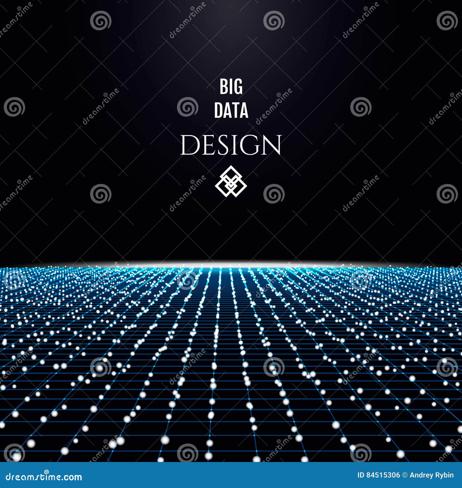 Big data design concept stock vector. Illustration of geometric - 84515306