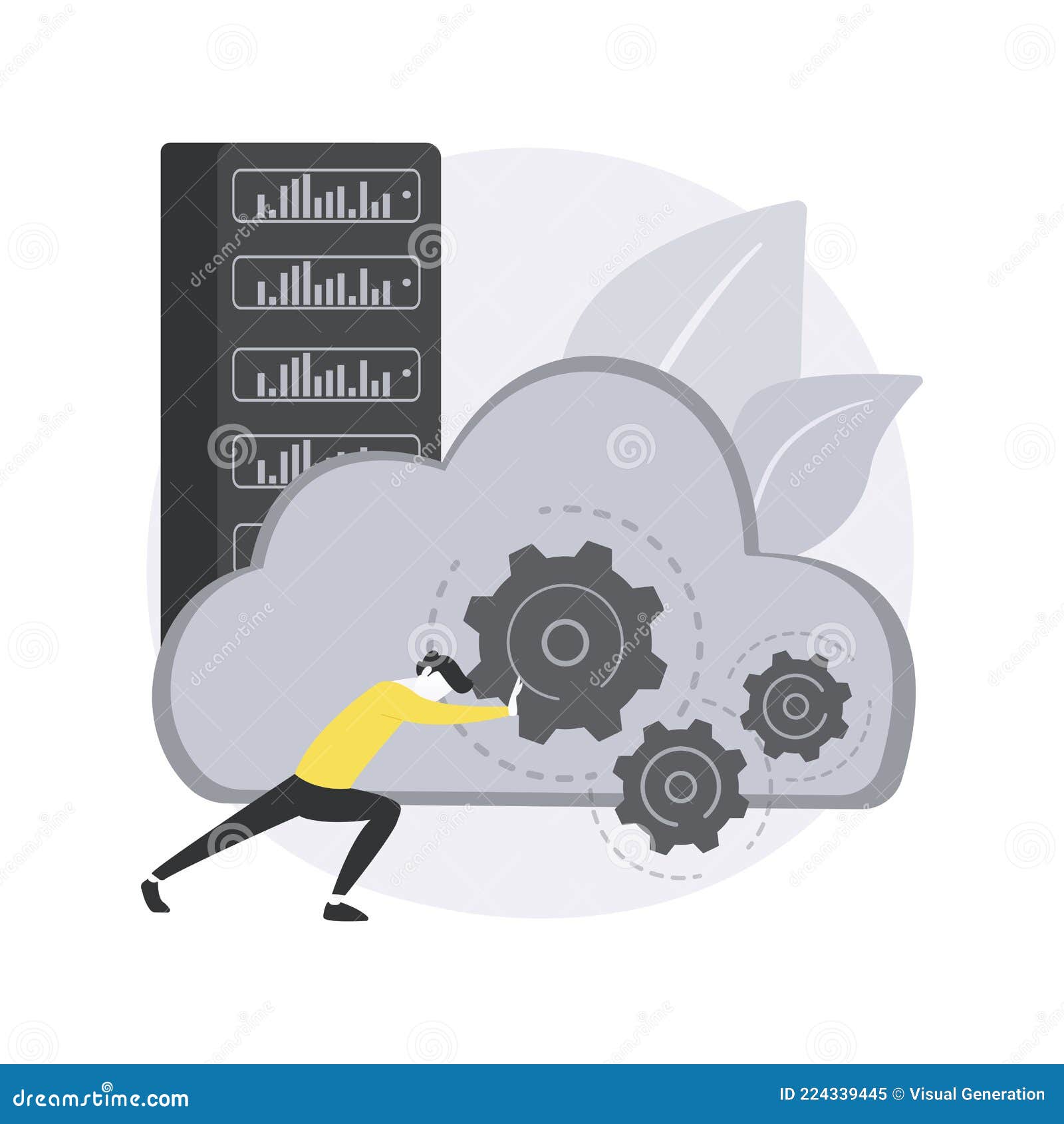 Big Data Engineering Abstract Concept Vector Illustration. Stock Vector ...