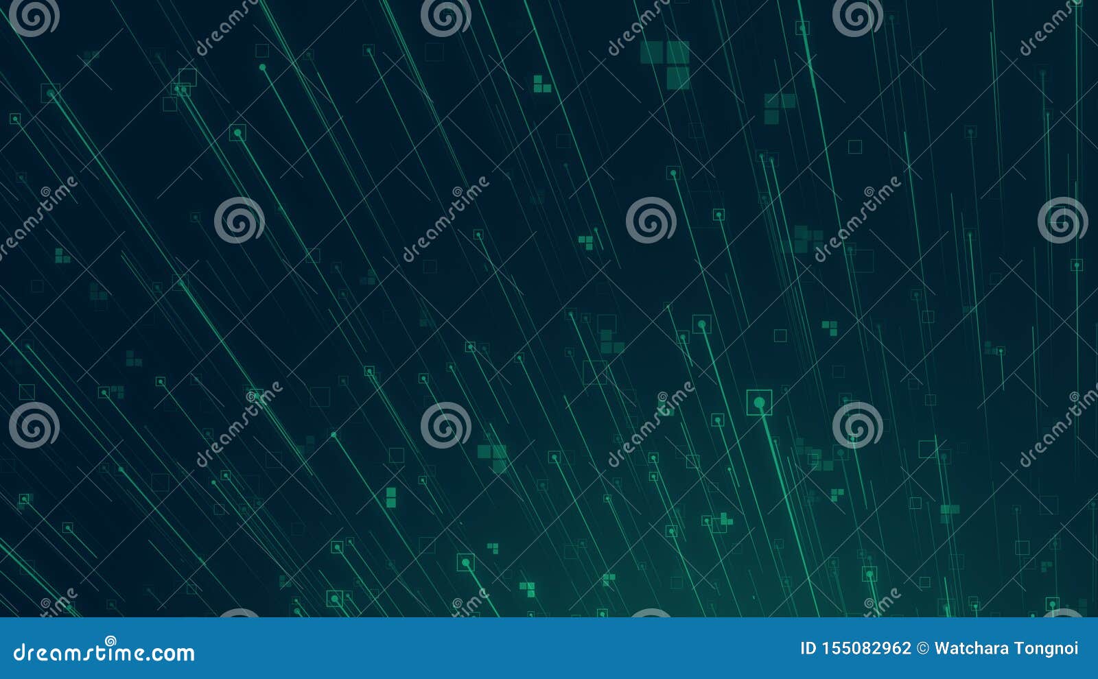 Big Data Flow Data Analysis Cloud Computing with Binary Code Stock ...