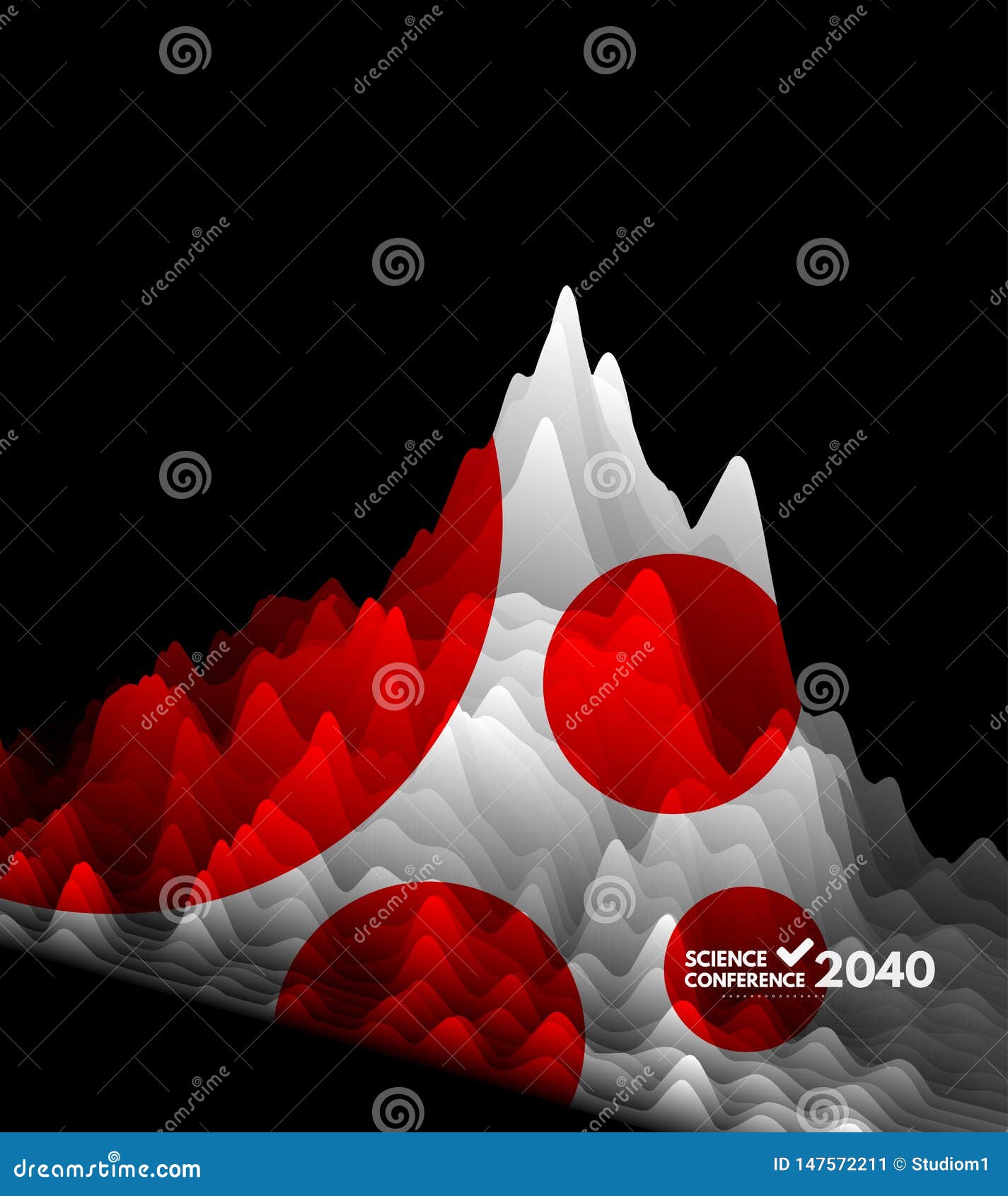 Big Data Graph Visualization. Dynamic Effect. Cover Design Template ...