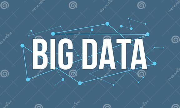BIG DATA Headline Logo Design Stock Vector - Illustration of chain ...