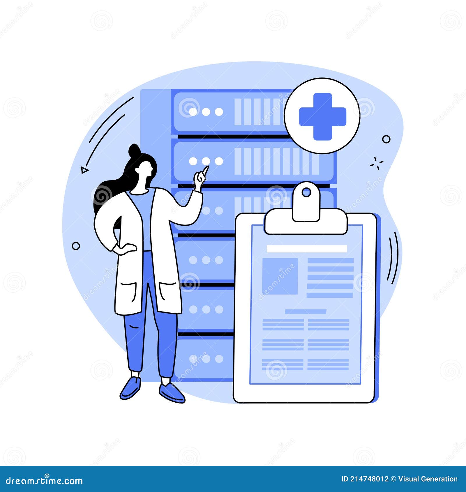 Big Data in Healthcare Abstract Concept Vector Illustration. Stock ... Big Data in Healthcare Abstract Concept Vector Illustration. Stock ...