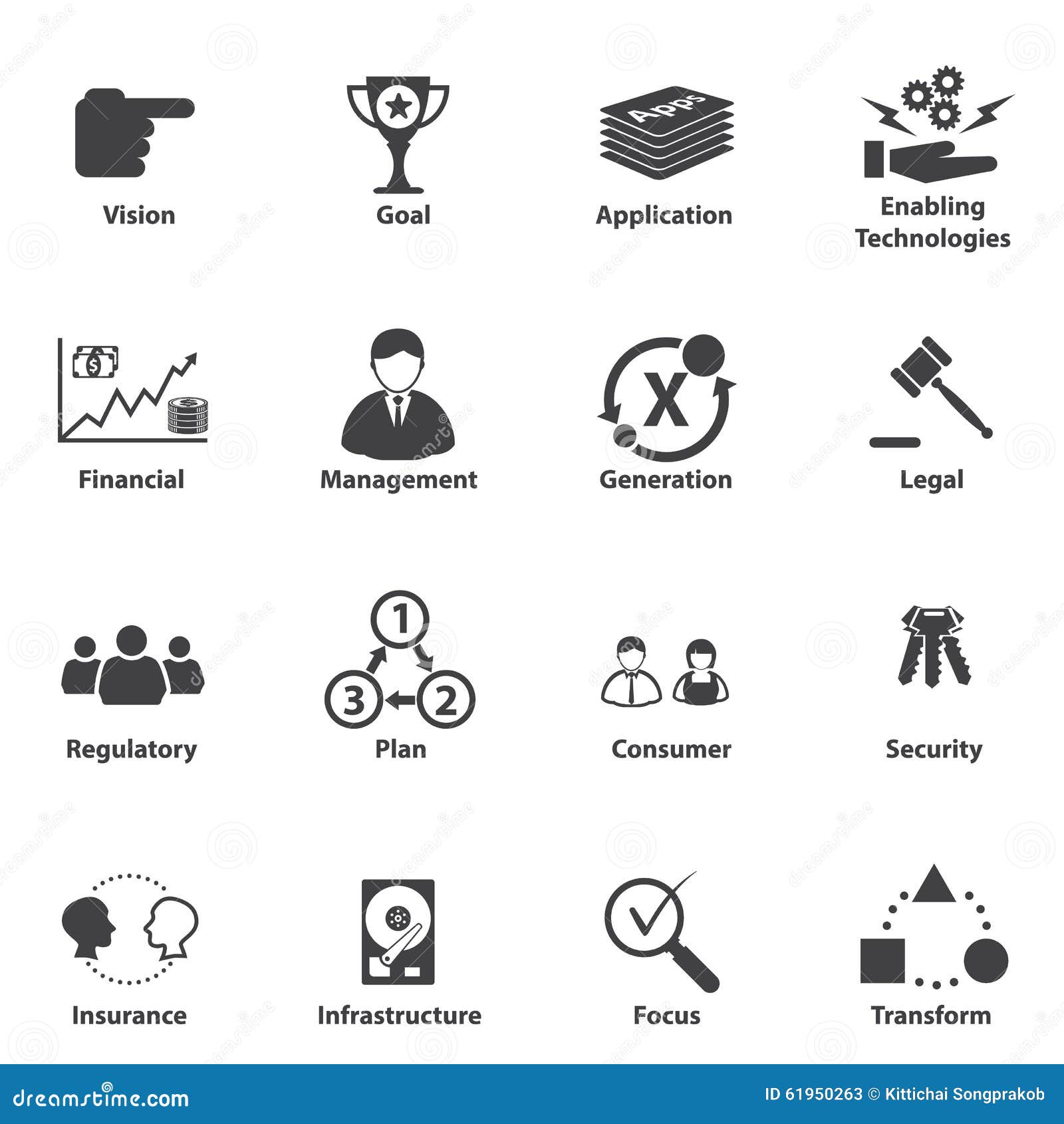 Big Data Icon Set, Business it Strategic Planning Stock Vector ... Big Data Icon Set, Business it Strategic Planning Stock Vector ...