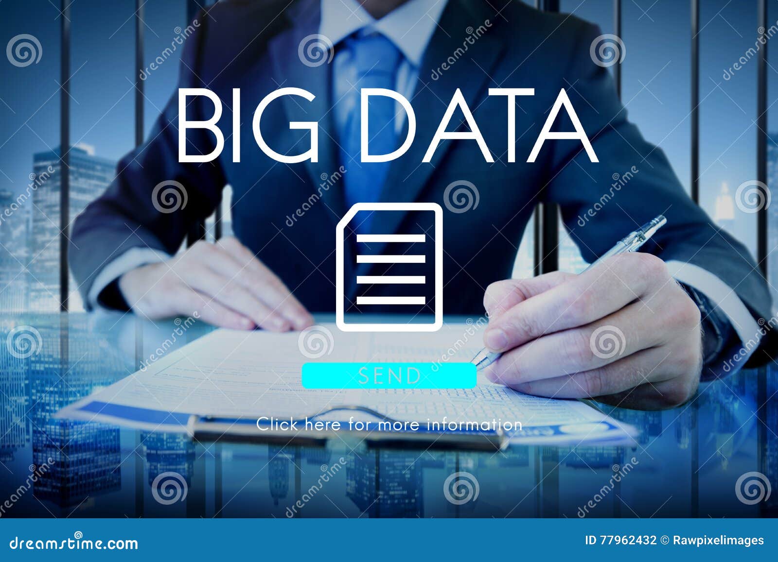 Big Data Information Technology Networking Concept Stock Photo - Image ...