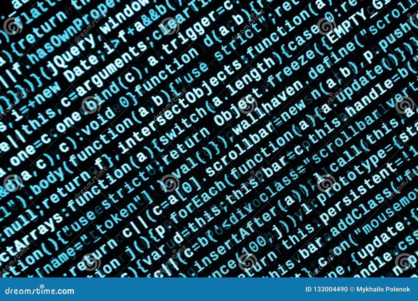 Big Data and Internet of Things Trend. it Specialist Workplace Stock ...