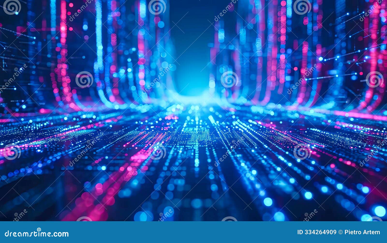 Big Data on Internet Upload and Download Progress Stock Image - Image ...