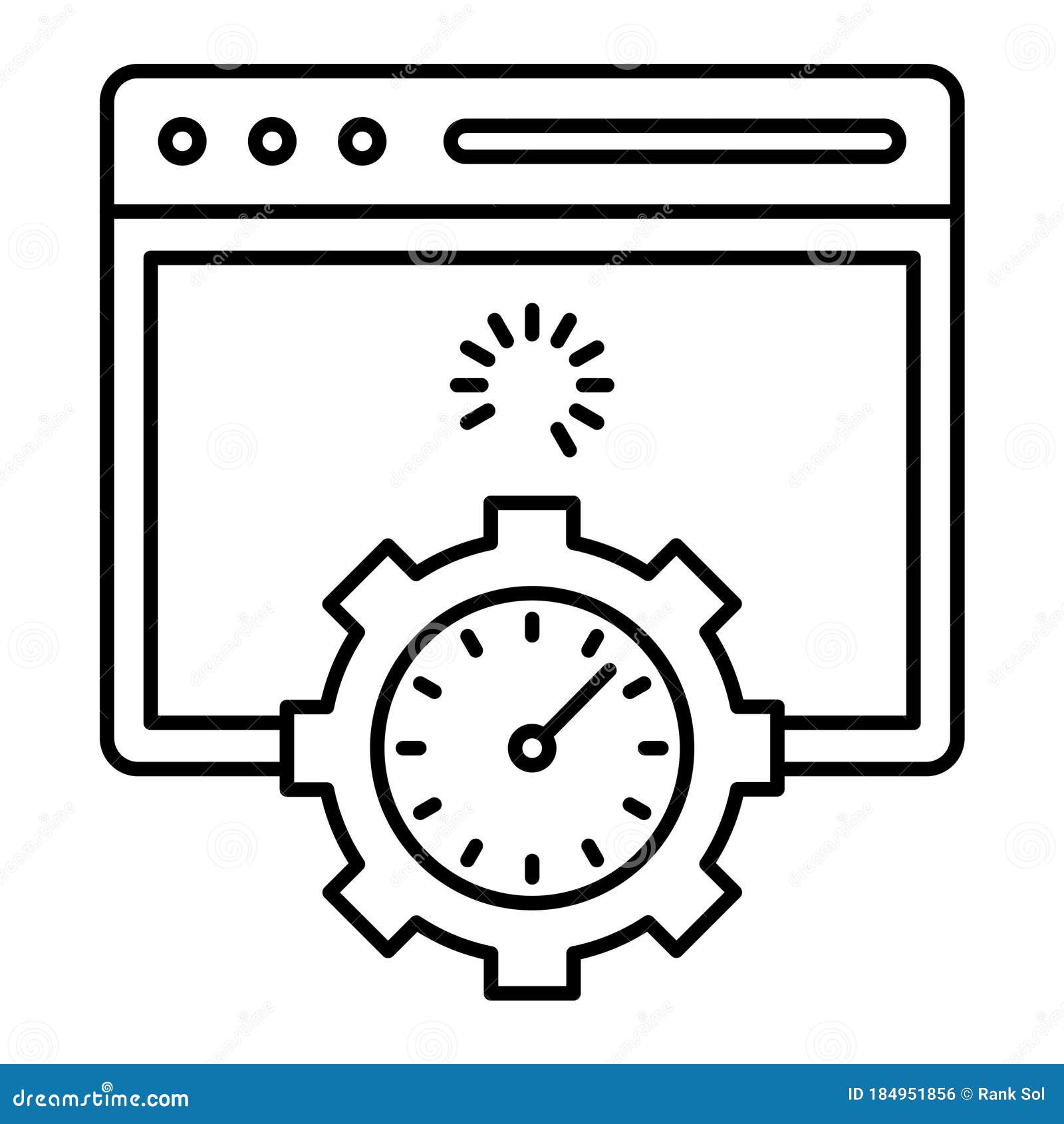 Big Data Isolated Vector Icon Stock Vector - Illustration of ...