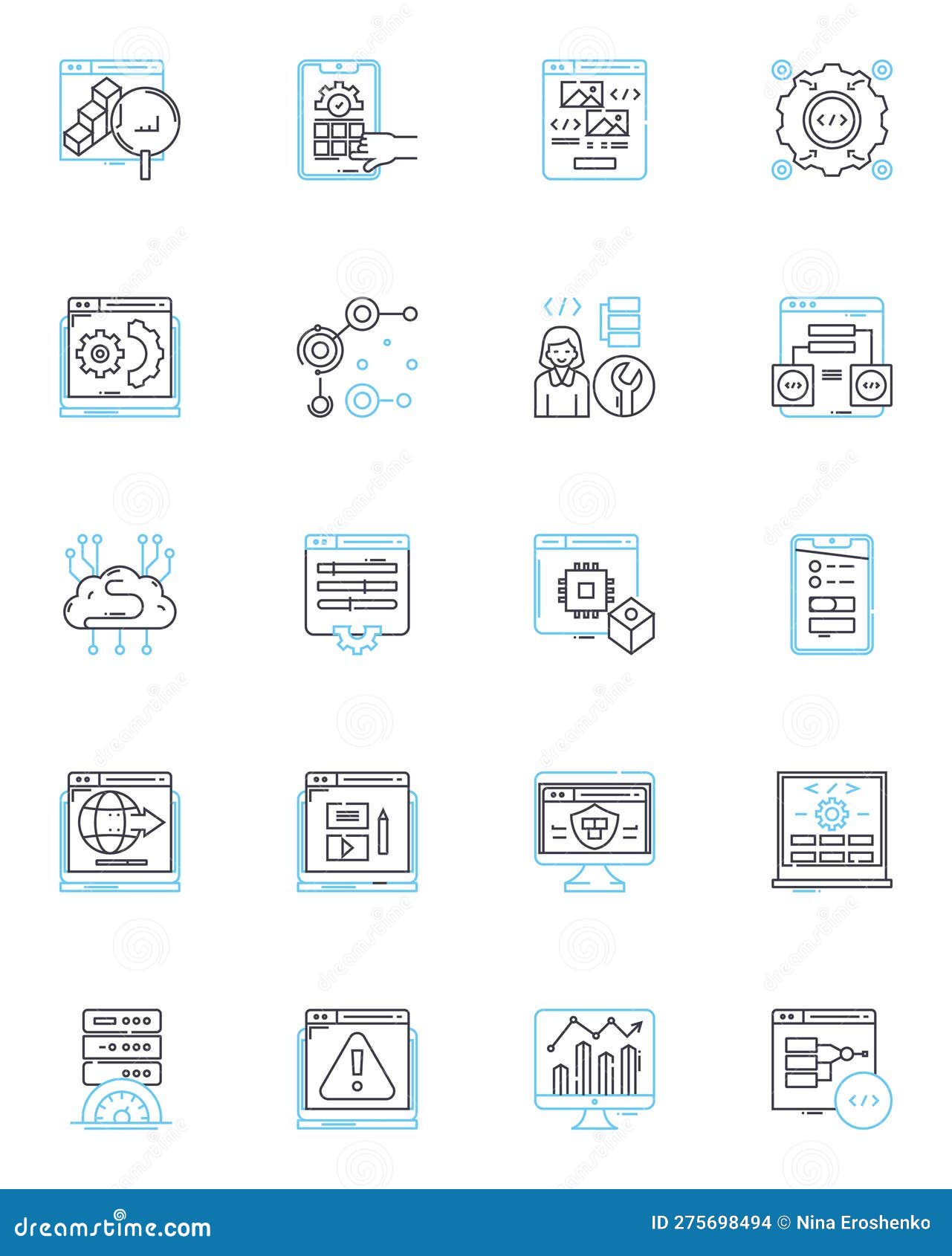 Car Cluster Dashboard Symbols Vector Stock Image | CartoonDealer.com ...