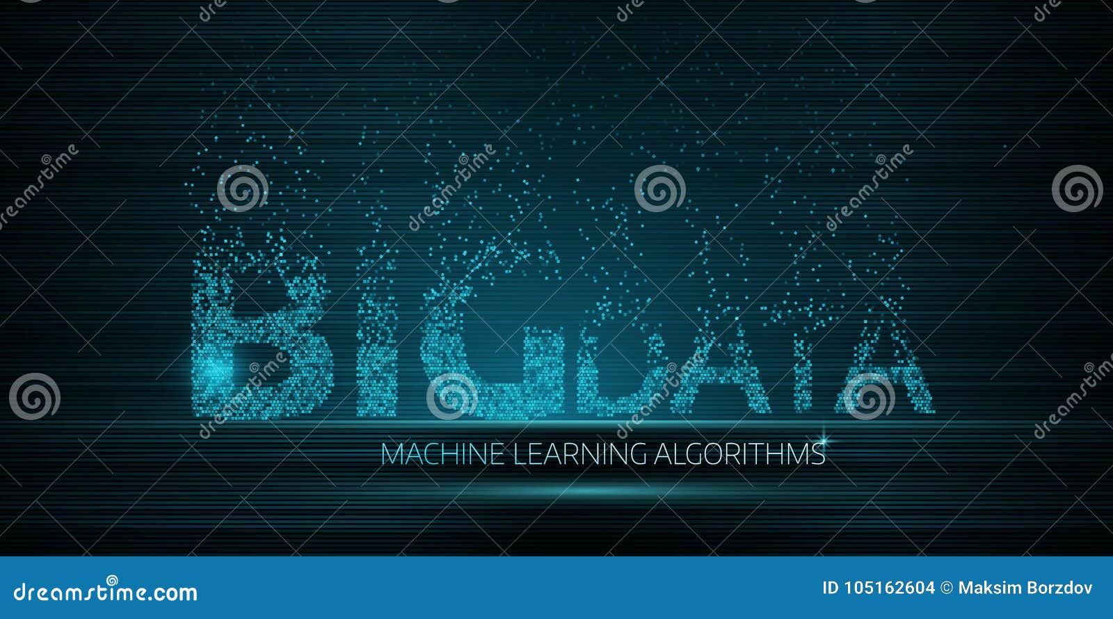 BIG DATA Machine Learning Algorithms. Stock Vector - Illustration of ... BIG DATA Machine Learning Algorithms. Stock Vector - Illustration of ...