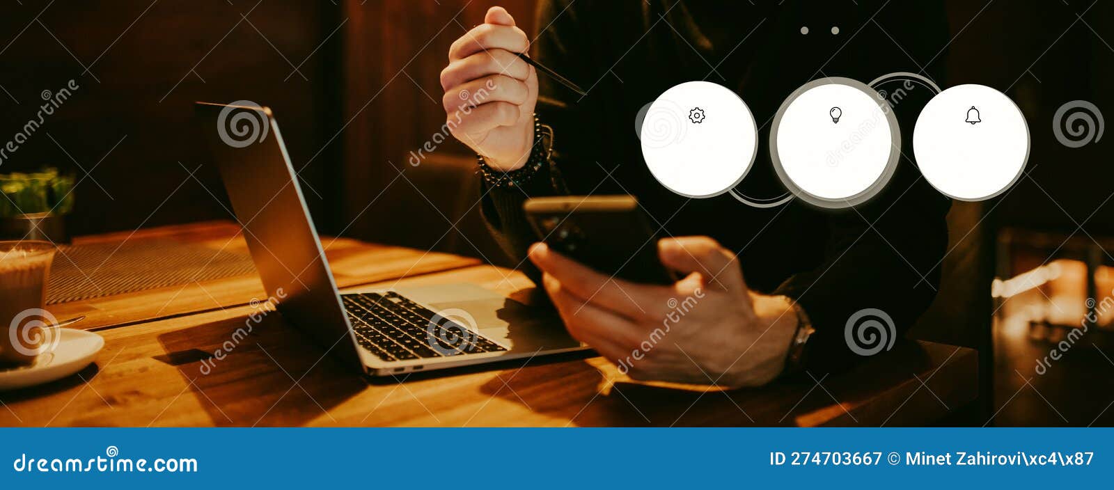 Big Data Management, Digital Technology, Software Development Concept. Computer Programmer ...