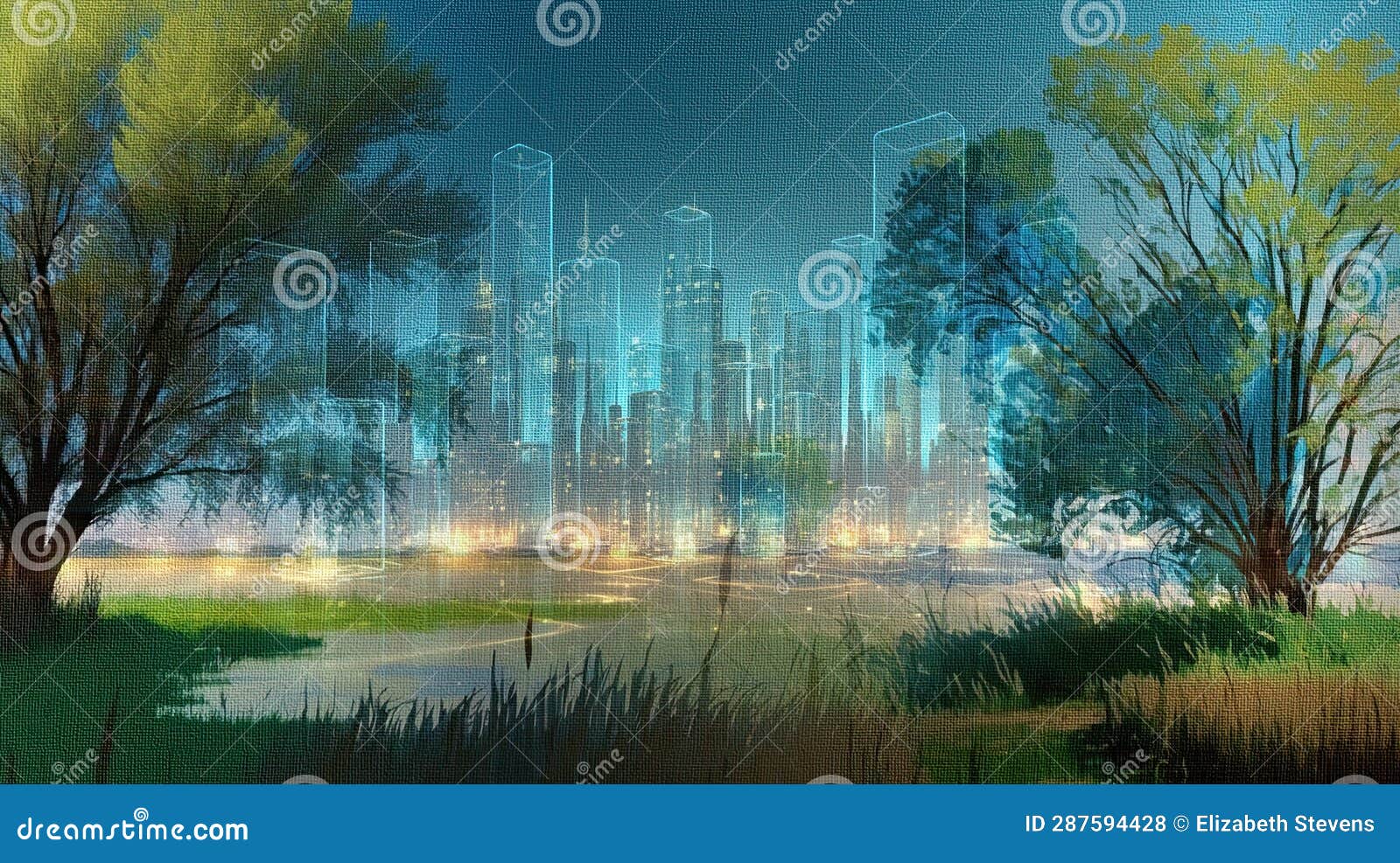 Big Data in and about the Natural World Stock Photo - Image of ...