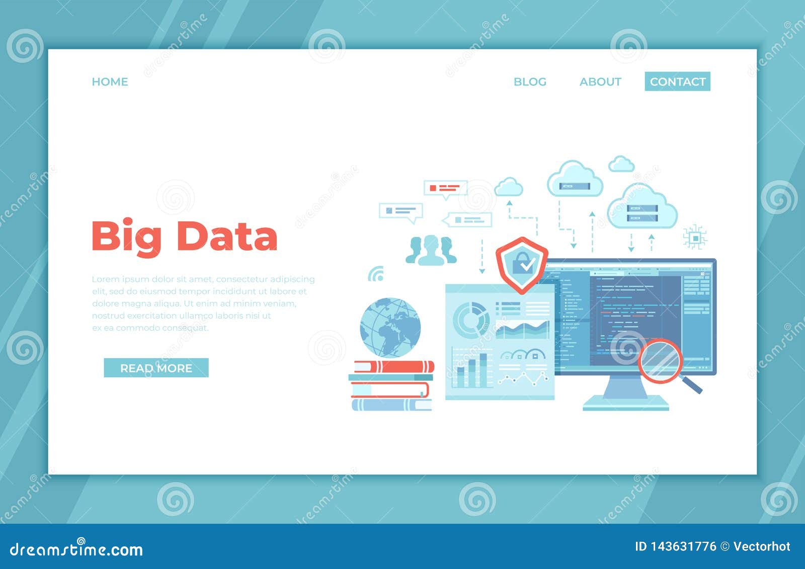 Big Data Processing. Infographic Analysis Analytics, Database Research ...