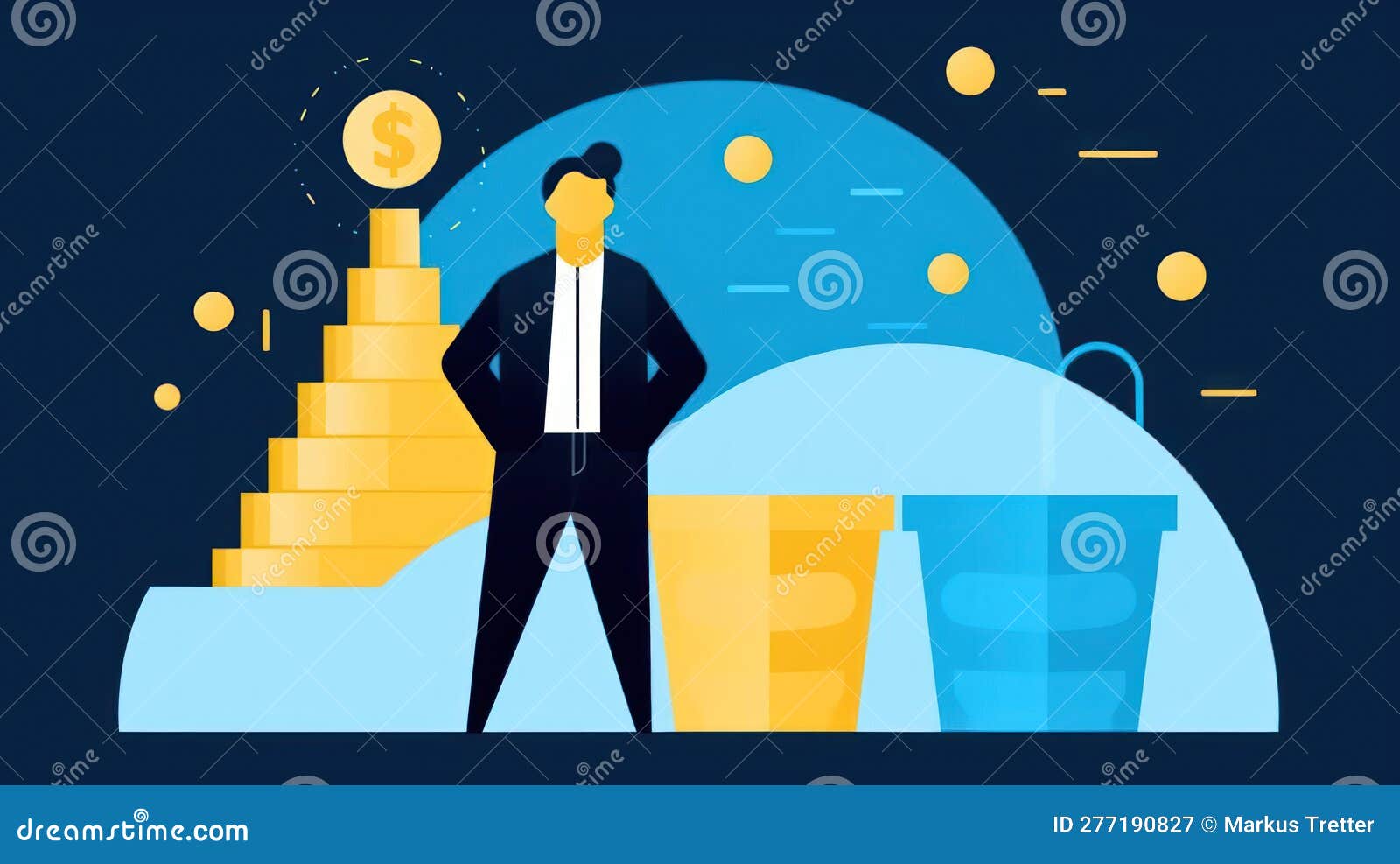 A Big Data Salary Icon Representing the Competitive Salaries Offered To ...