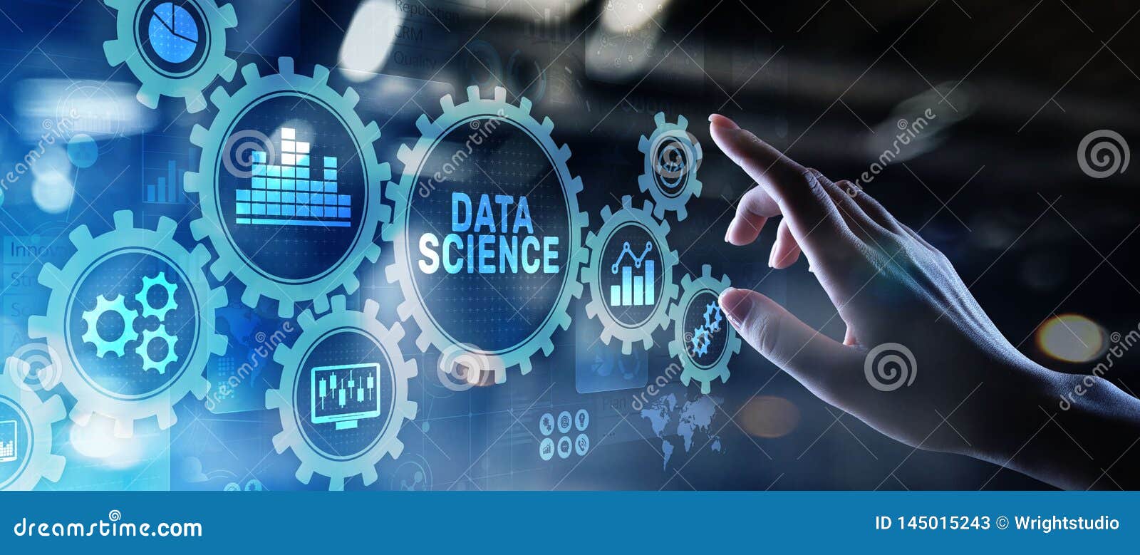 Big Data Science Analysis Business Technology Concept on Virtual Screen ... Big Data Science Analysis Business Technology Concept on Virtual Screen ...