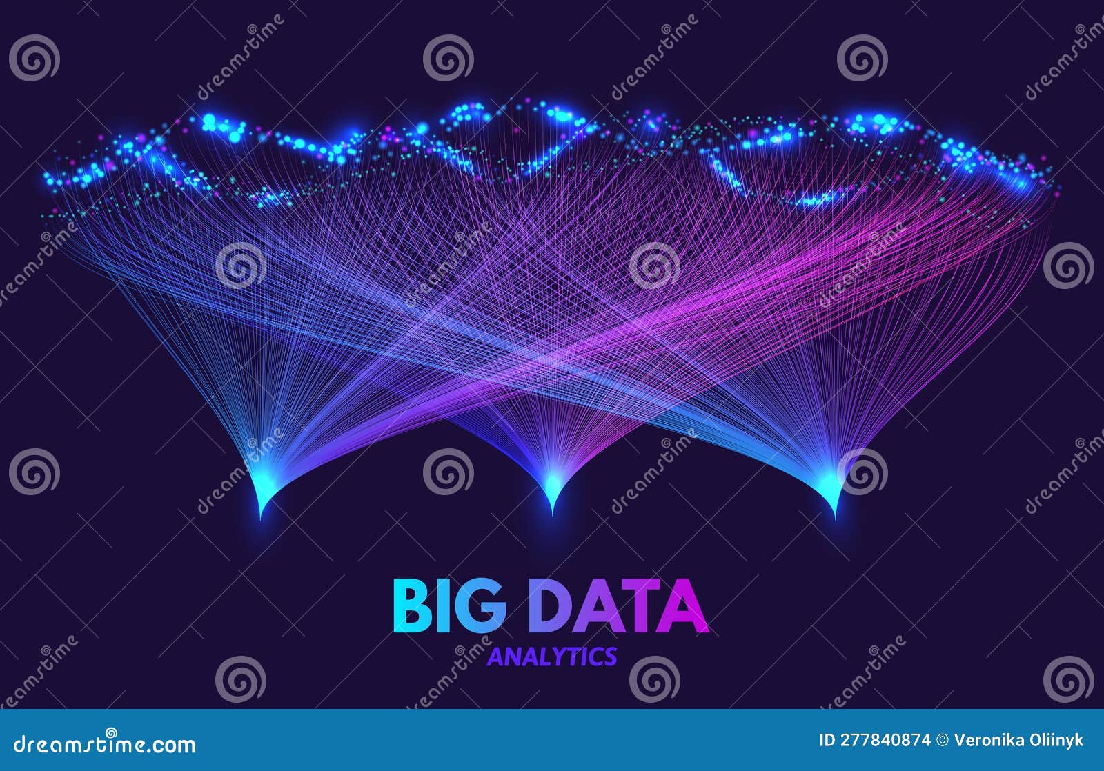 Big Data Sort Complex Database Information Sorting Visualization