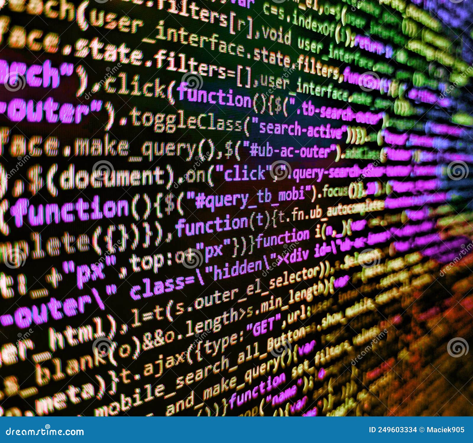 Big Data Storage and Cloud Computing Representation. Programmer ...