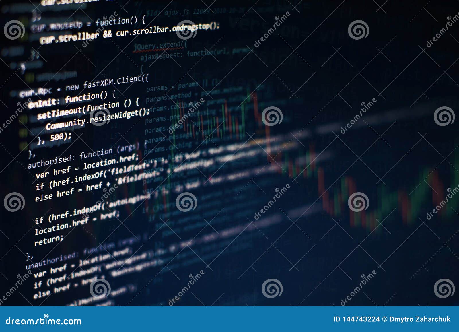 Big Data Storage and Cloud Computing Representation. Programming Code Stock Photo - Image of ...