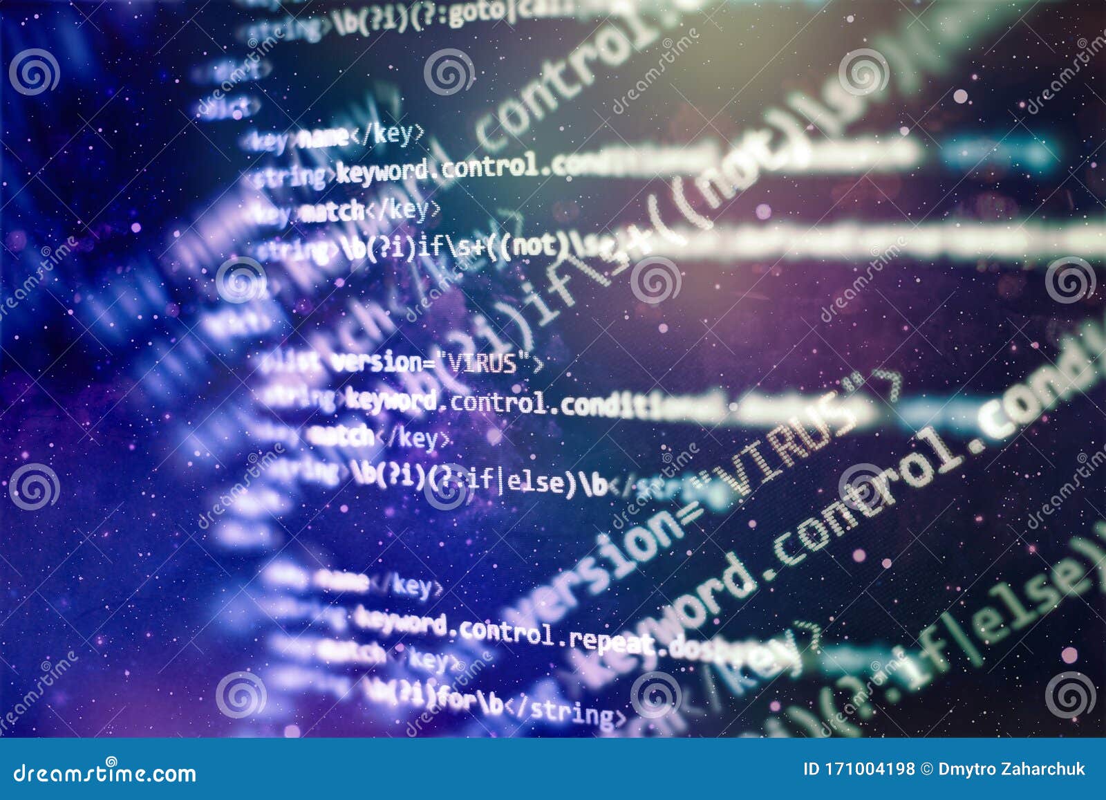 Big Data Storage and Cloud Computing Representation. Programming Code Stock Photo - Image of ...