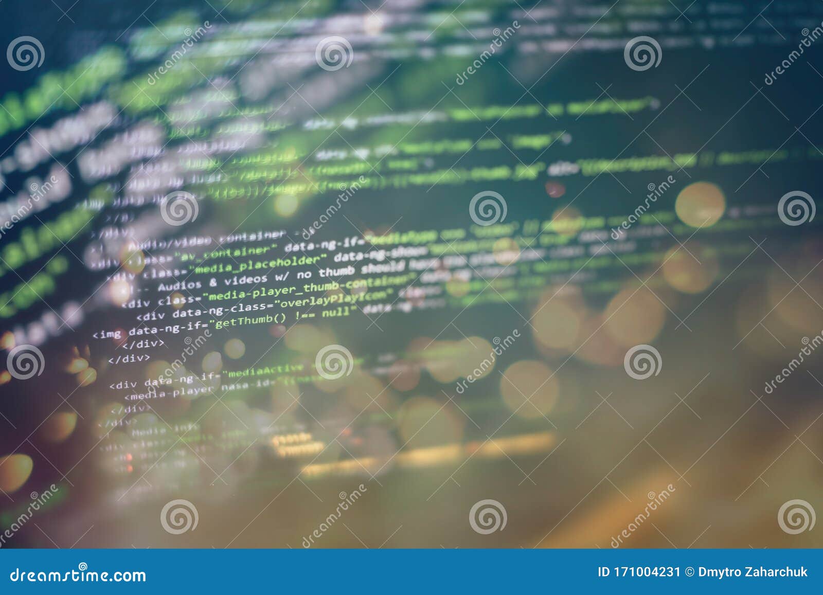 Big Data Storage and Cloud Computing Representation. Programming Code Stock Image - Image of ...