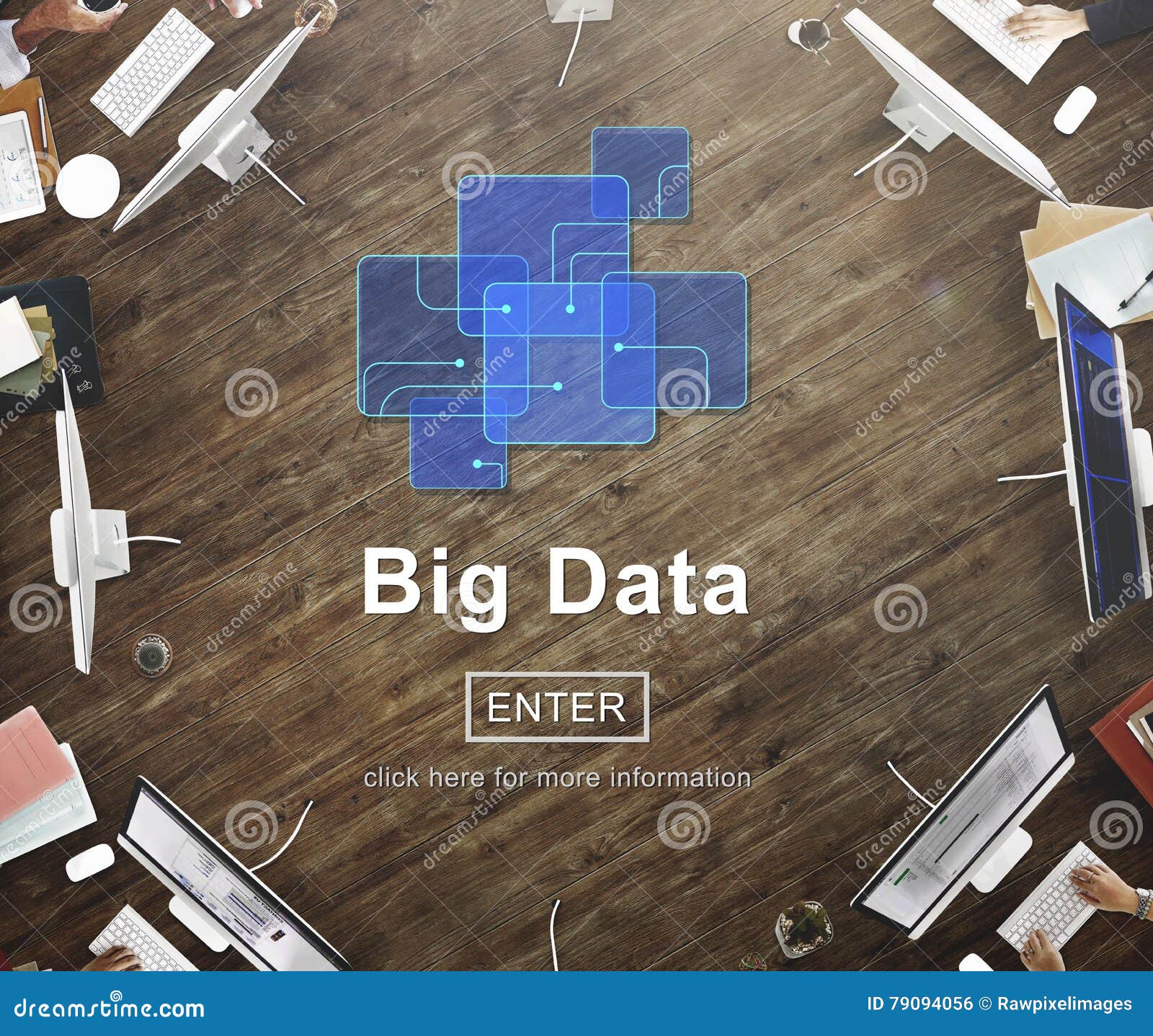 Big Data Storage Online Internet Memory Data Concept Stock Photo ...