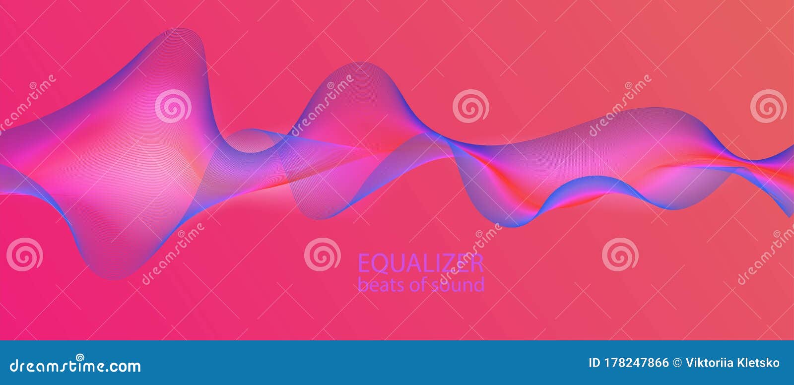 Big Data Stream Cyber Gradient Overlay. 3D Flow Lines. Data Fractal ...