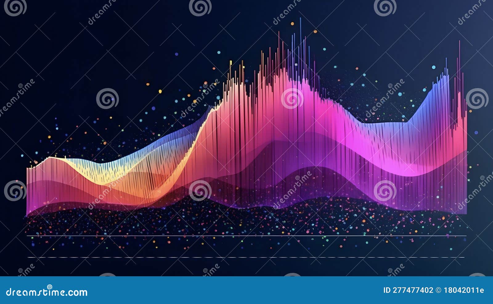 Big Data Stream Futuristic Infographic, Digital Futuristic Technology ...