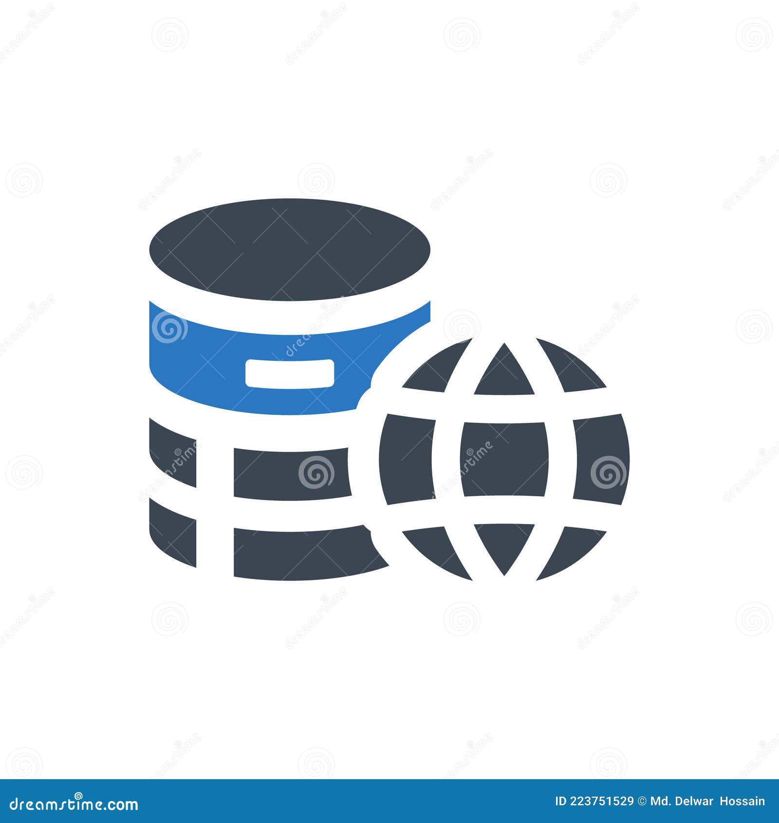 Big-Data-Symbol vektor abbildung. Illustration von daten - 223751529